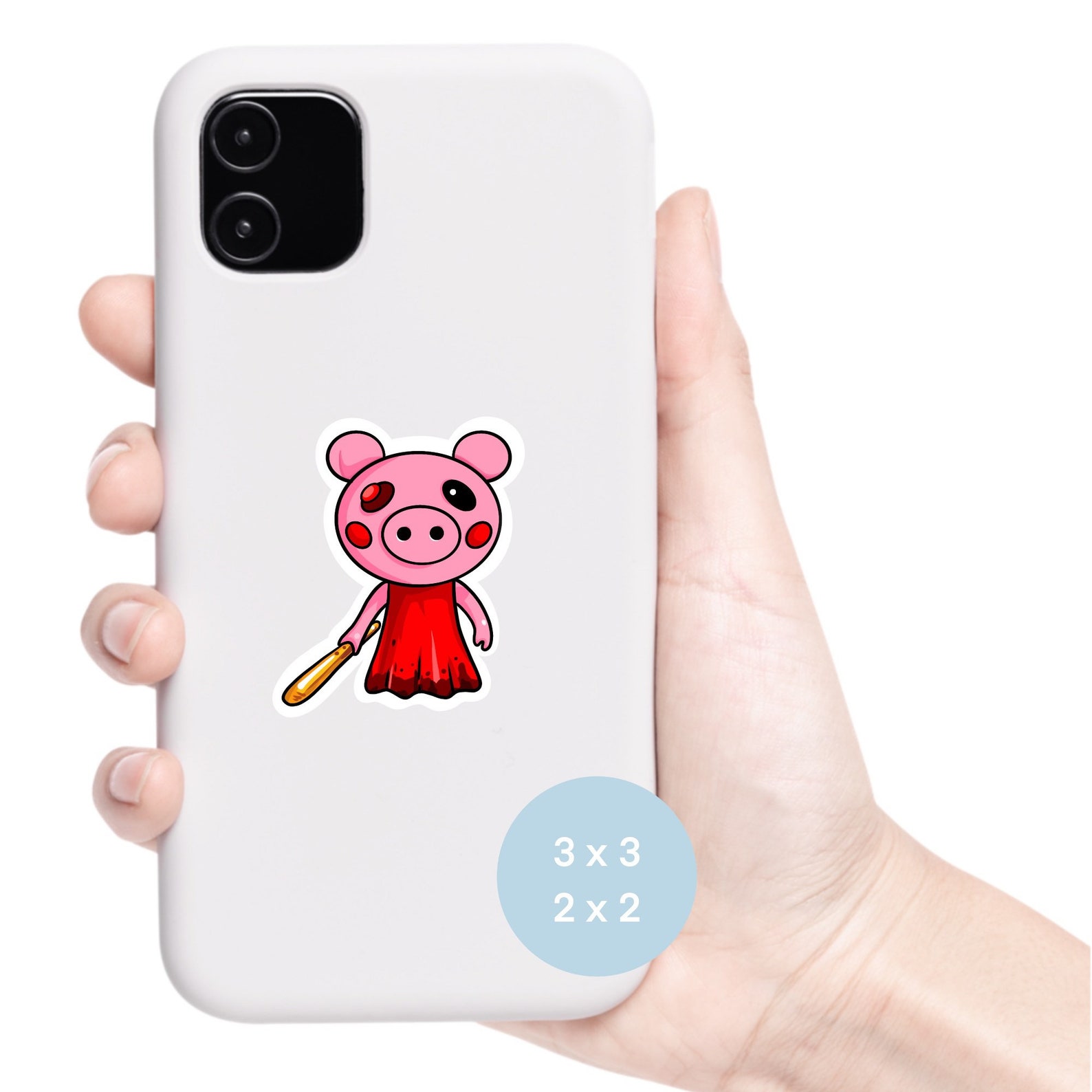 Roblox Piggy Sticker Adopt Me Piggy Sticker Handmade & Die - Etsy UK