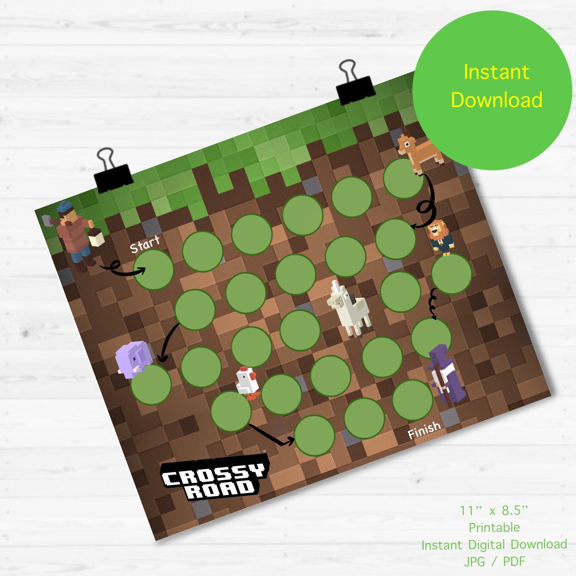 Crossy Road ESL Reward Chart Palfish, Gogokid, Vipkid - Etsy