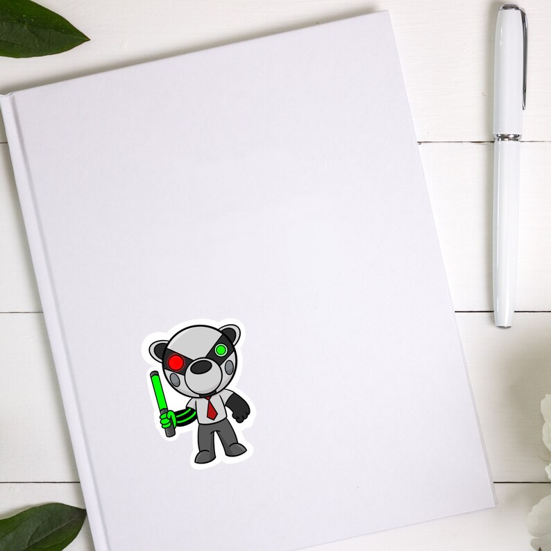 Roblox Robot Sticker, Adopt Me Robot Sticker | Handmade & Die Cut ...