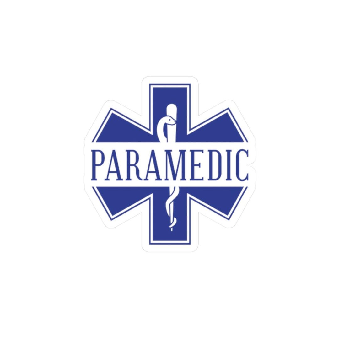 Paramedic Stickers - EMS Logo, EMT Gift, First Responder, Emergency ...