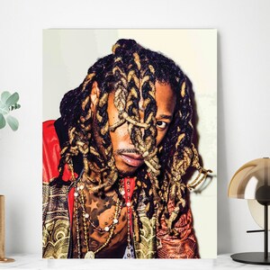 Future Rapper Poster Future Rapper Print On Canvas Poster | Etsy