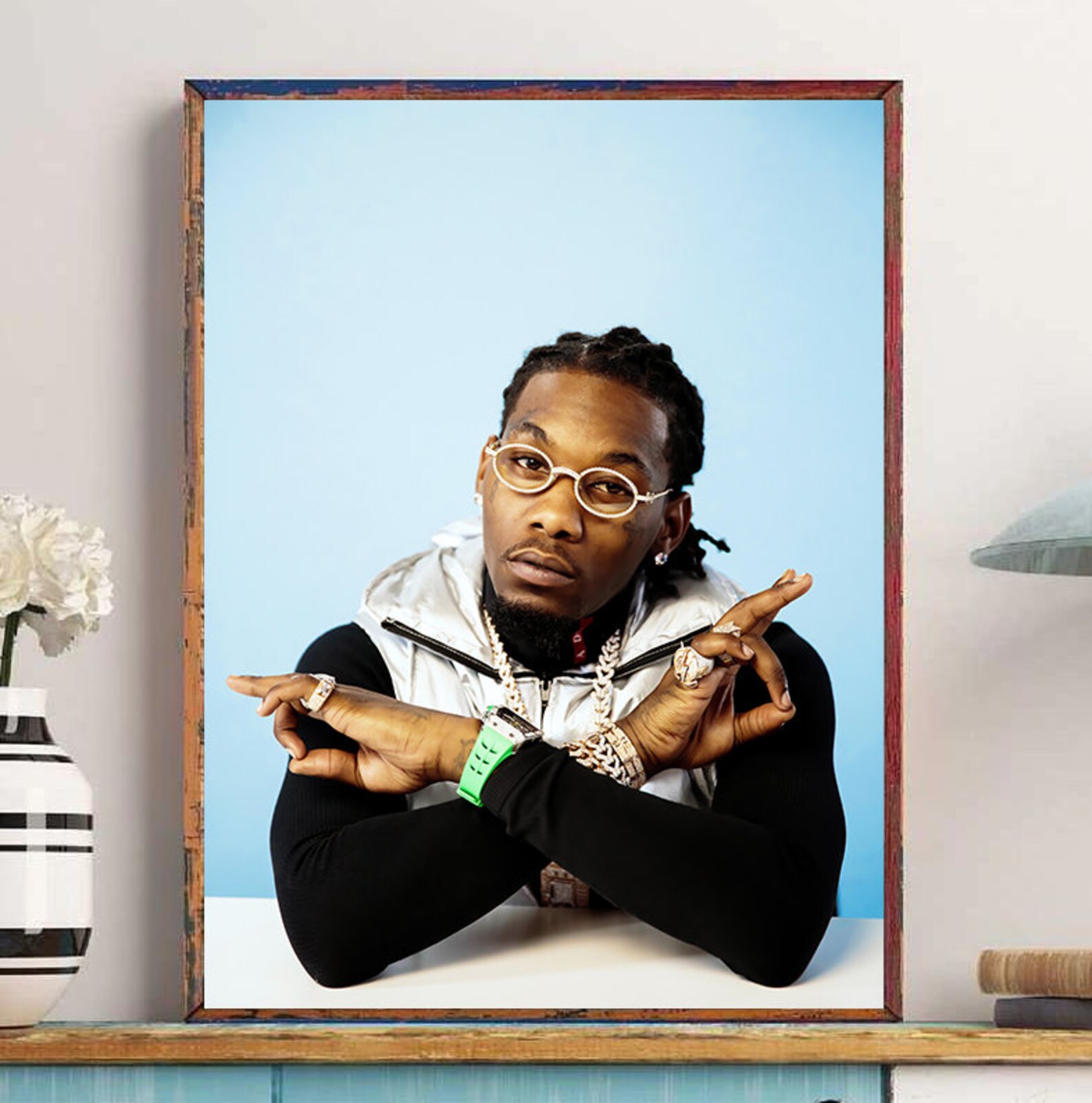 Offset Poster Offset On Canvas Poster Offset Art Painting | Etsy