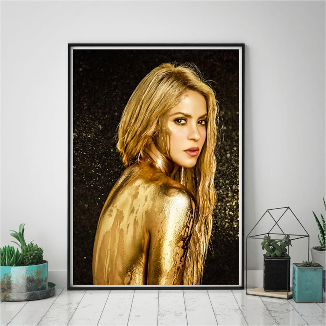 Shakira Poster Shakira Custom Poster Shakira Canvas Art | Etsy