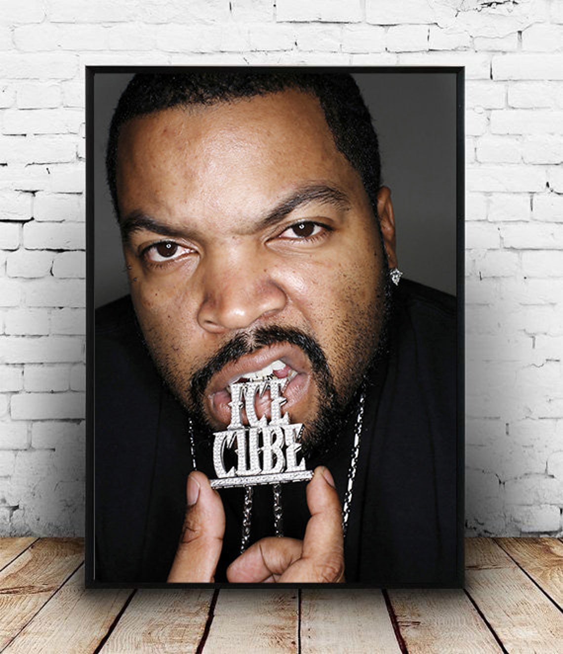 Ice Cube Poster Ice Cube Custom Poster Ice Cube Canvas | Etsy