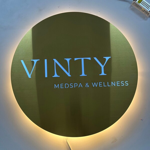 Custom Backlit Sign - Etsy