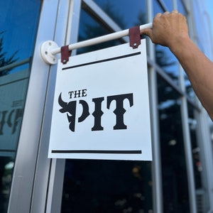 Outdoor Store Front Sign Custom Shop Sign Blade Sign Wall Mounted Store ...