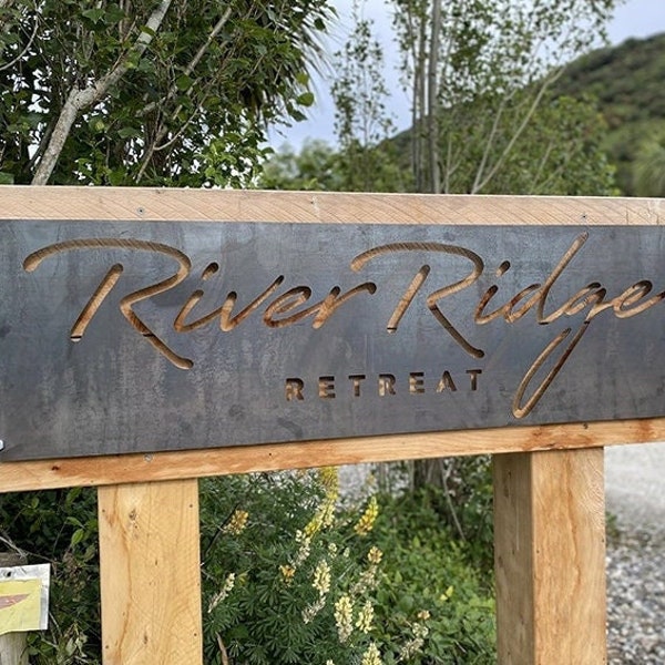 Rusted Metal Sign - Etsy