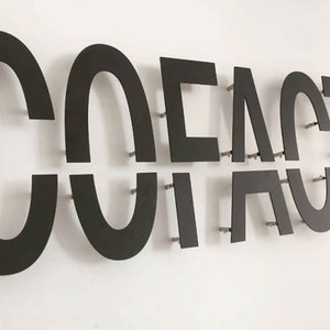 Custom Corten Steel Sign: Rustic Metal Wall Art, Personalized Decor - Etsy