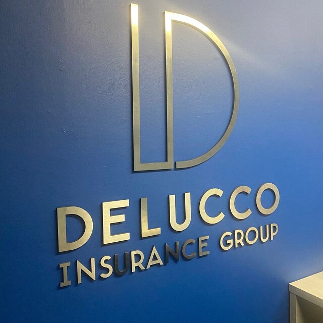 Custom Office Signs Reception Sign Business Logo Custom - Etsy