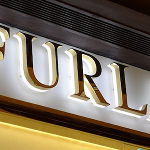 Acrylic Metal Reverse Lit ,logo Halo Sign, LED Channel Letter Sign ...