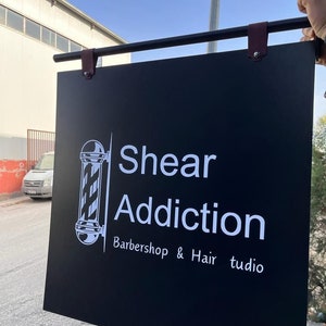 Outdoor Store Front Sign Custom Shop Sign Blade Sign Wall Mounted Store ...