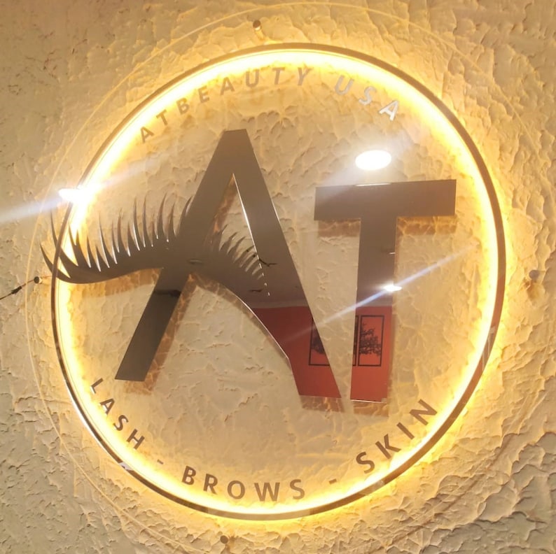 Custom Logo for Wall Office Decoration Sign Wall Sign 3D - Etsy