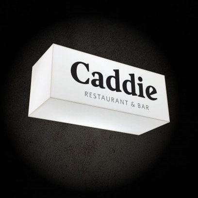 Rectangle Street Signage Acrylic Sign for Street Wall Cupe - Etsy Canada