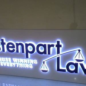 Push Through Signs,backlit Sign, 3d Wall Logo, Office Sign, Signage for ...