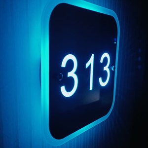 Hotel Room Sign, Illuminated Hotel Room Door Signs, Hotel Room Sign ...