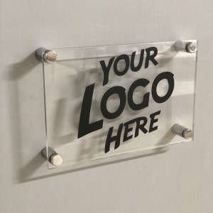 Custom Acrylic Sign, Acrylic Door Sign, Acrylic Office Sign ...