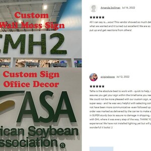 Wall Moss Office Sign Vertical Moss Art Natural Office Wall - Etsy Canada