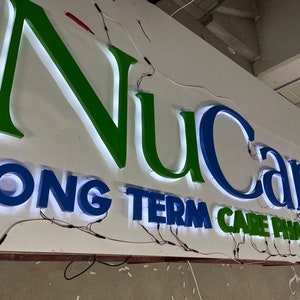 Custom Illuminated Outdoor and Indoor Signage,stainless Steel ...