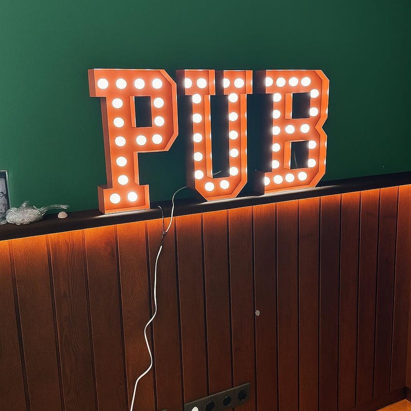 Bar Sign Bulb - Etsy