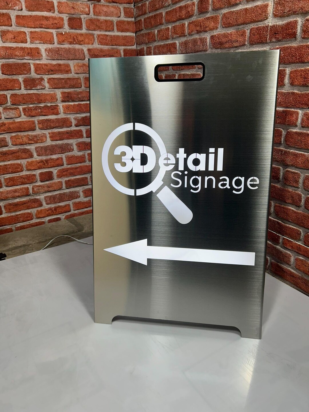 Custom A Frame Signs, Metal Sidewalk Signs, Sandwich A-board ...