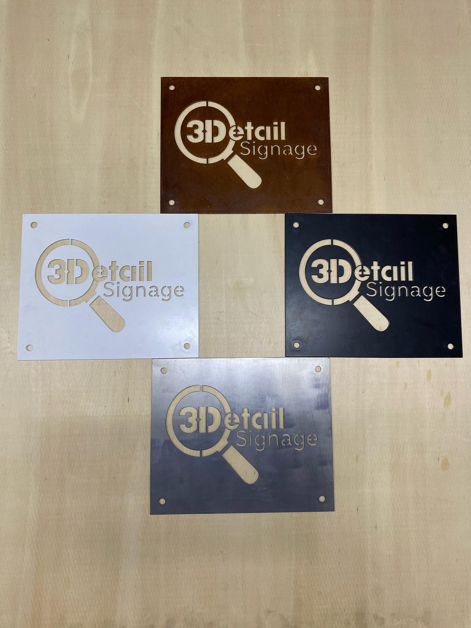 Custom Rusted Metal Sign Personalized Metal Wall Signs Farm Signs ...