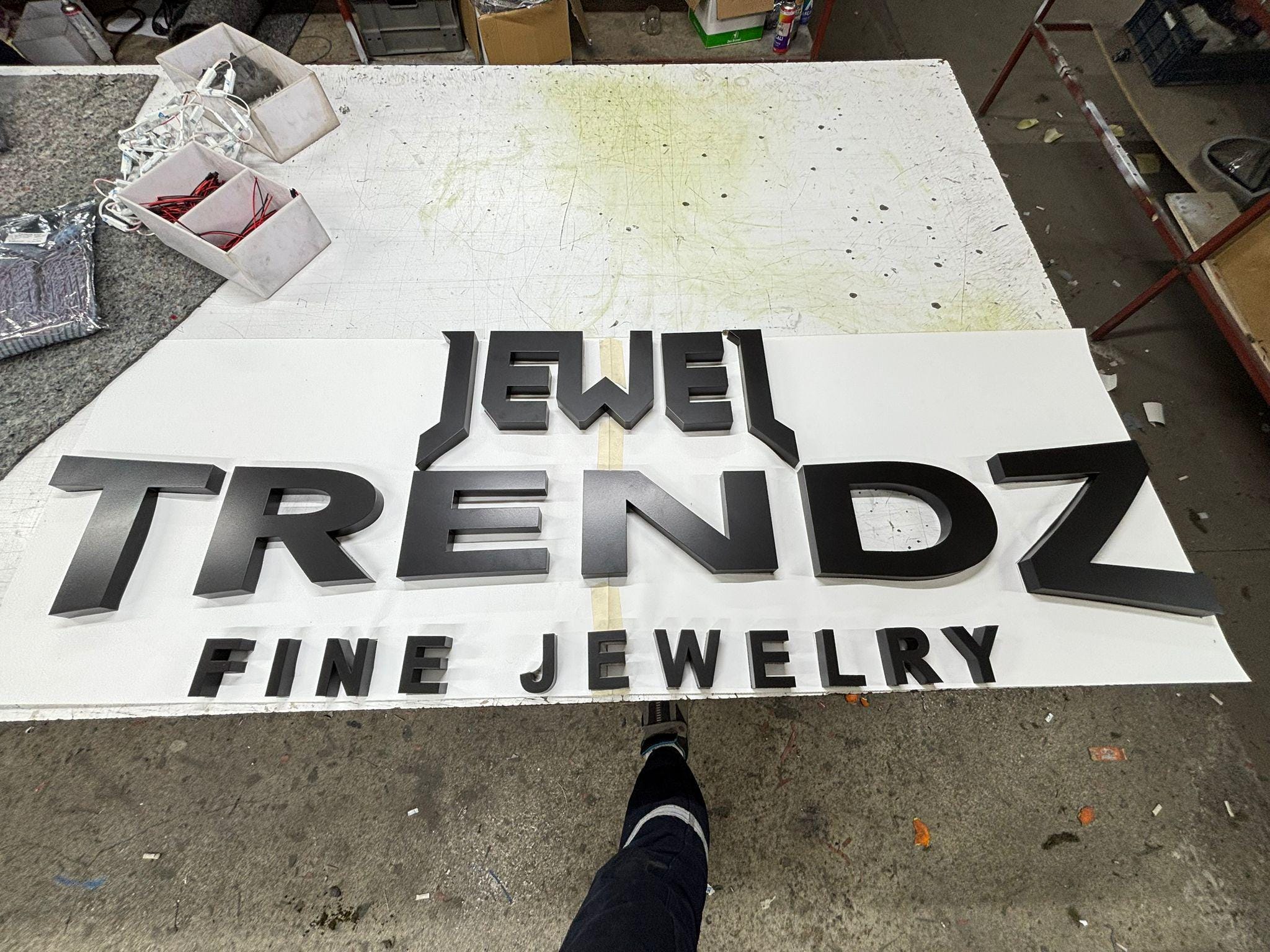 Custom 3D Metal Logo Signage and Lettering Laser Cut Metal Signage ...