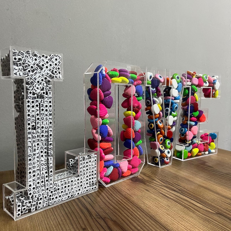 Acrylic Letters - Etsy