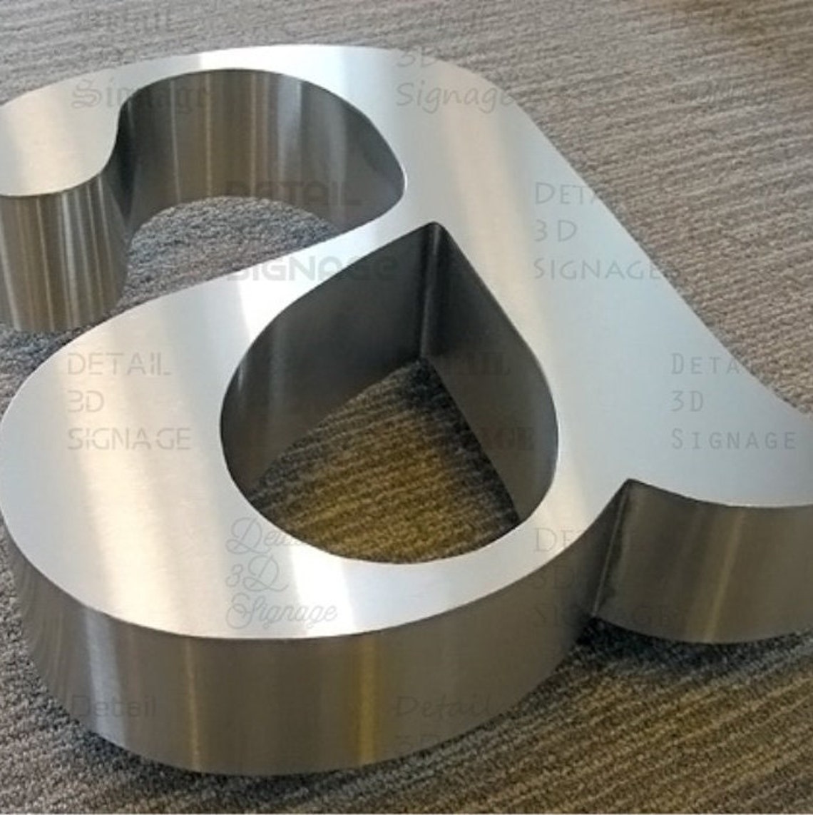 3d Backlit Sign 3d Led Signage Black Sign Business Sign - Etsy