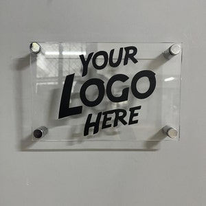 Custom Acrylic Sign, Acrylic Door Sign, Acrylic Office Sign ...