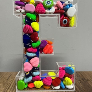 Fillable Acrylic Letters: 3D Clear Box, Business Decor - Etsy