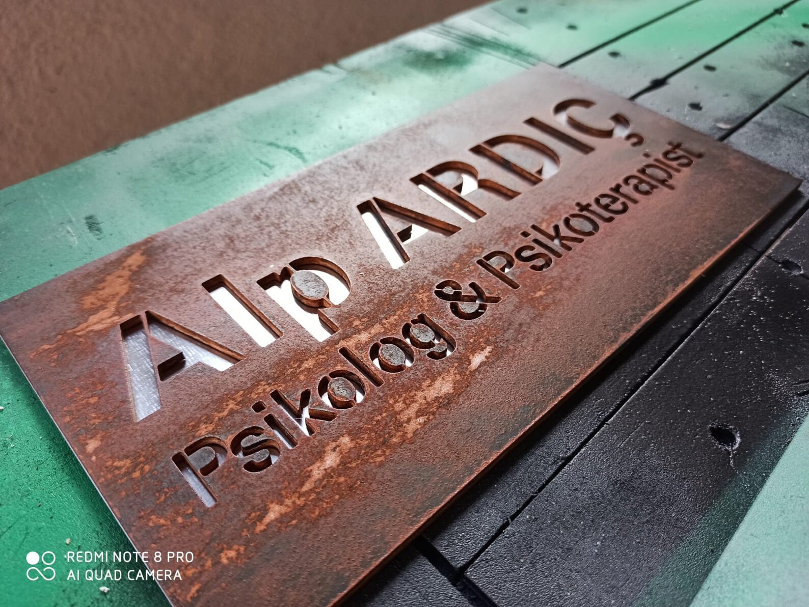 Custom Rusted Metal Sign Personalized Metal Wall Signs Farm - Etsy