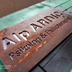 Custom Rusted Metal Sign Personalized Metal Wall Signs Farm - Etsy