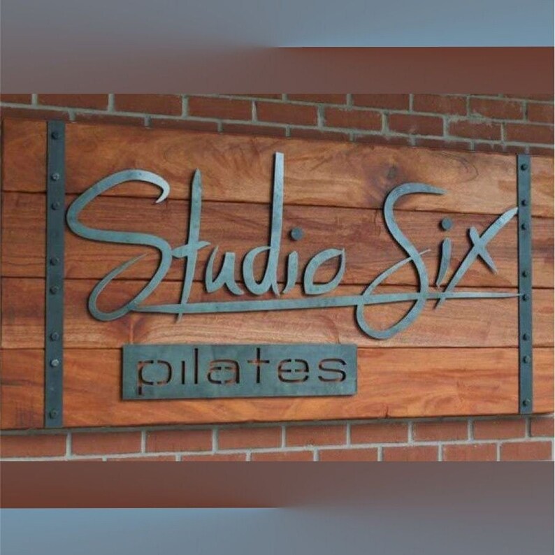 Custom Rusted Metal Sign Personalized Metal Wall Signs Farm - Etsy