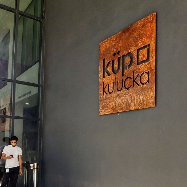 Custom Rusted Metal Sign Personalized Metal Wall Signs Farm - Etsy