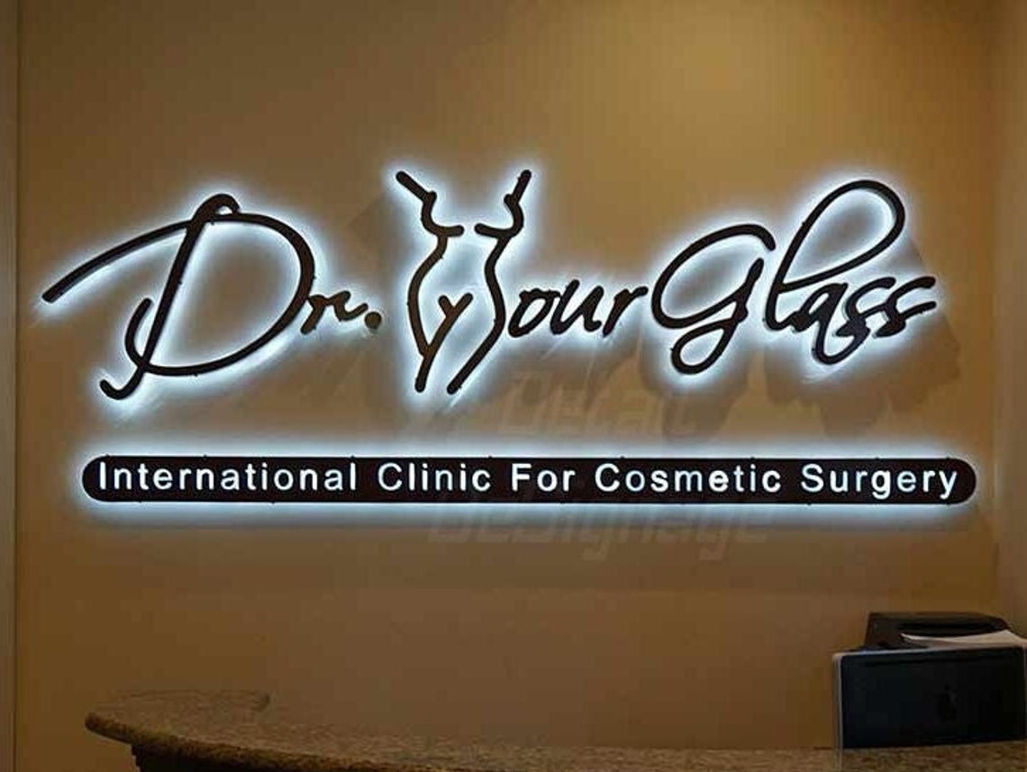 Business Logo Custom Outdoor Sign 3d Logo Sign 3d Led Signage - Etsy