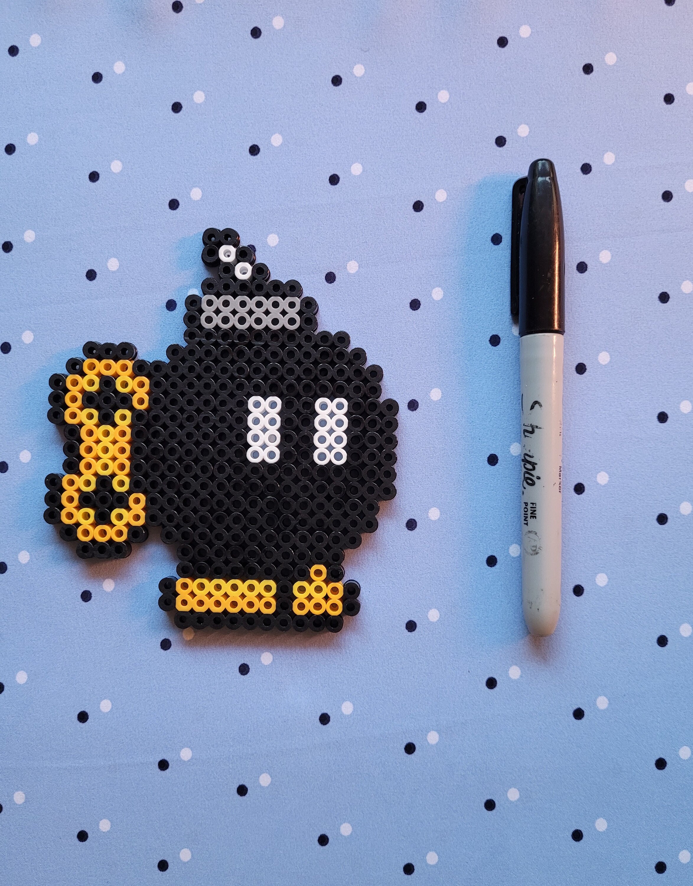Mario Bob-omb et Buddy Bob-omb Pixel Art | Etsy