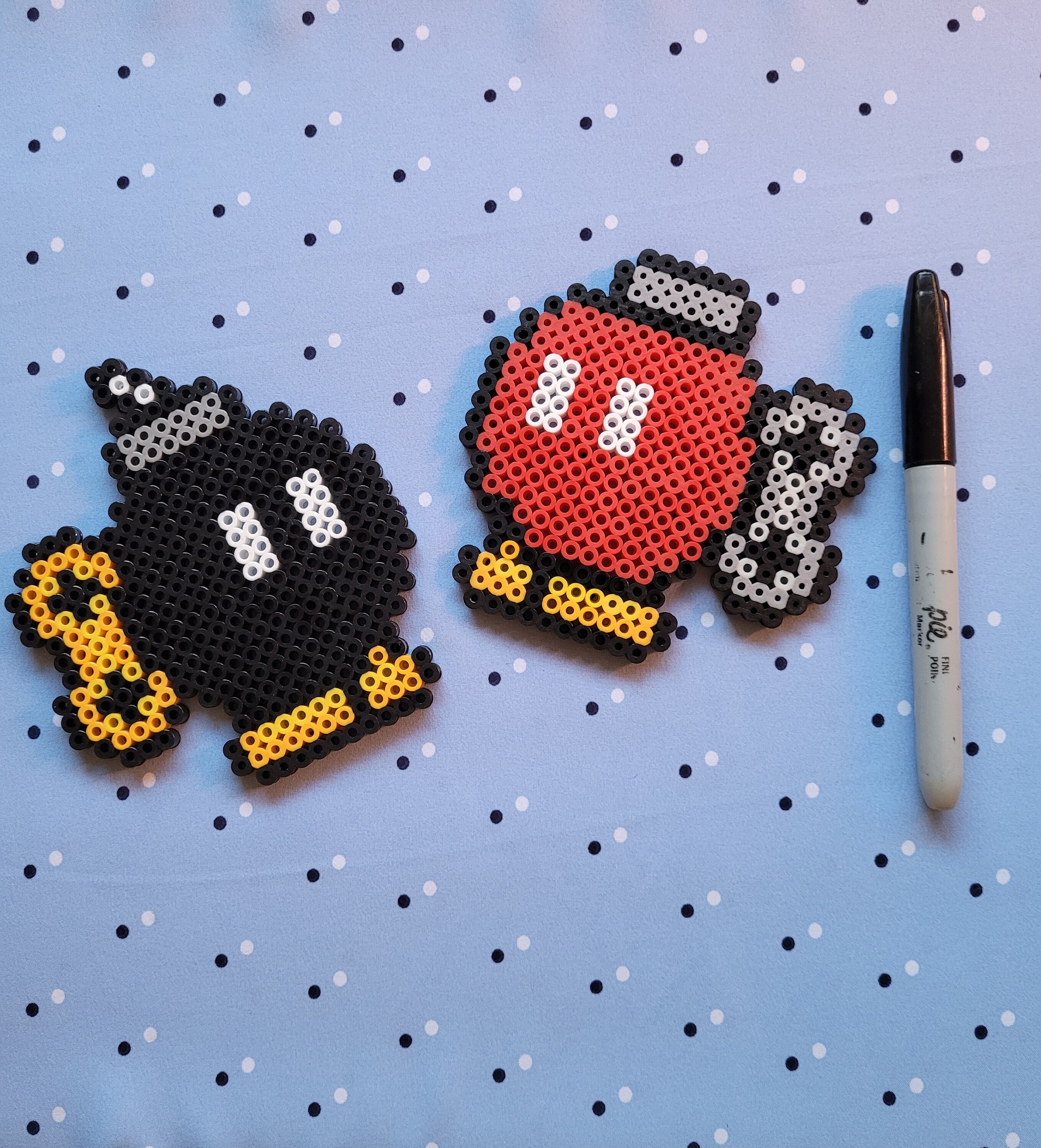 Mario Bob-omb et Buddy Bob-omb Pixel Art - Etsy France