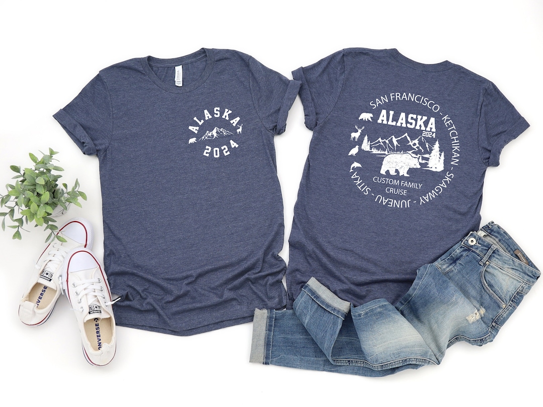 Personalized Alaska Cruise T Shirts, Alaska Cruise Shirt, 2024 Alaska ...