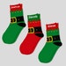 Elf Socks, Christmas Elf Socks, Festive Socks, 2023 Custom Christmas ...