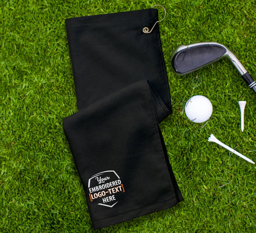 Custom Embroidered Golf Towel Customized Golf Towels - Etsy
