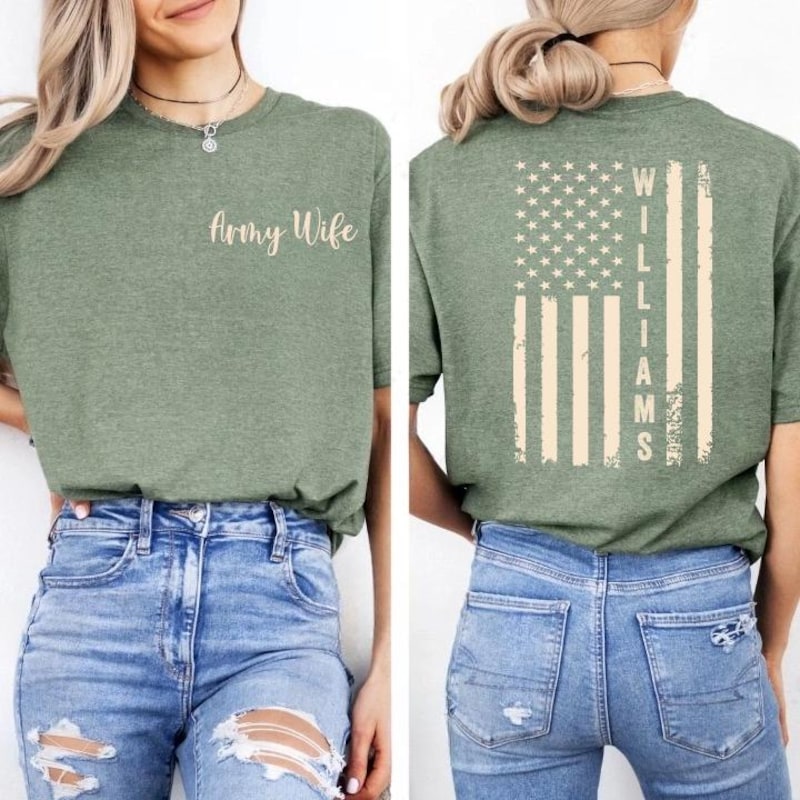 Army Wife Shirt - Etsy
