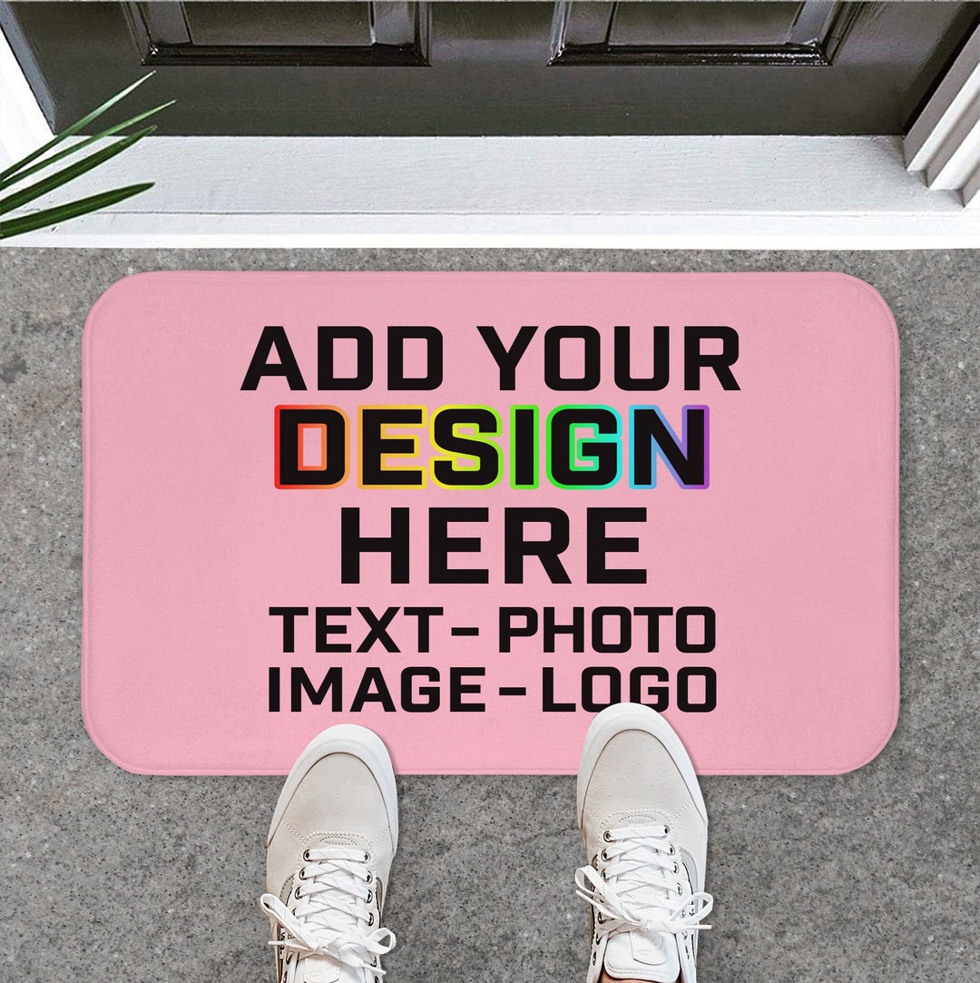 Custom Door Mat, Personalized Door Mat, Bathroom Decoration, Picture ...