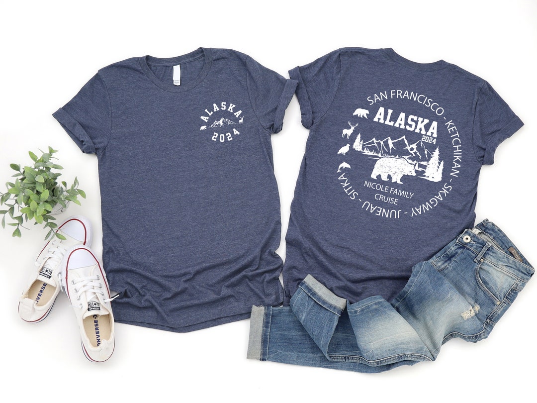 Personalized Alaska Cruise T Shirts, Alaska Cruise Shirt, 2024 Alaska ...