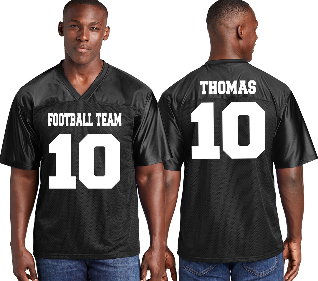 Personalized Team Name and Number Jersey, Personalized Football Jersey ...