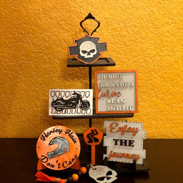 Motorcycle Tray Decor - Etsy