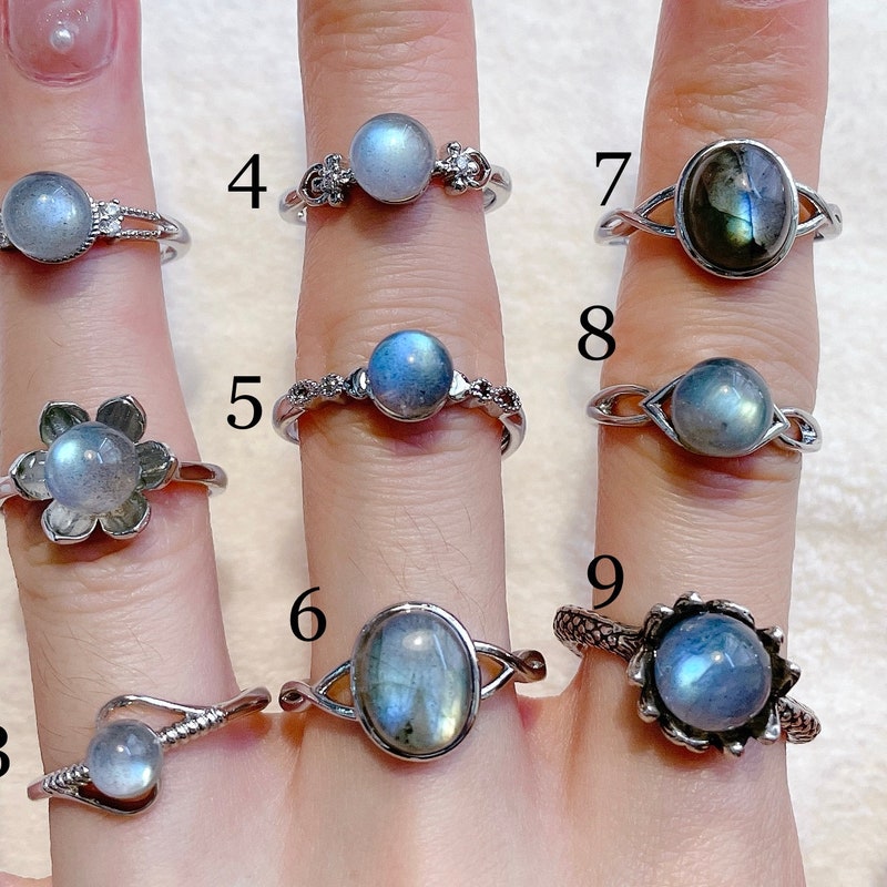 Labradorite Ring - Etsy