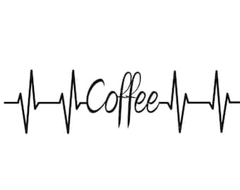 Heart Coffee Sign - Etsy