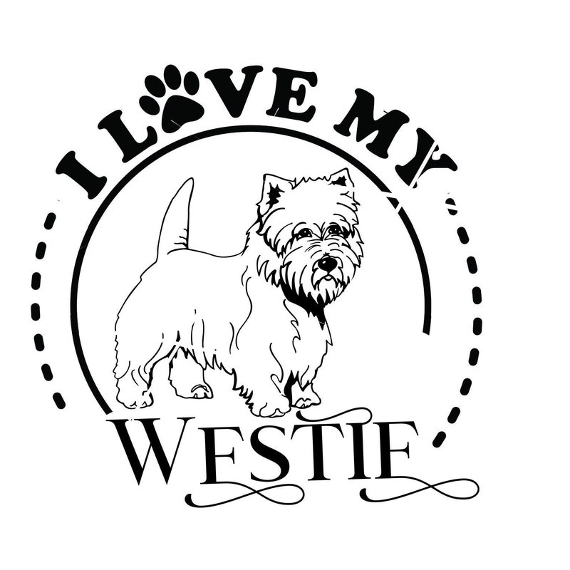 Westie Dxf - Etsy