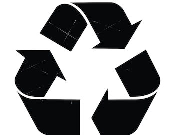 Recycling Logo Dxf - Etsy