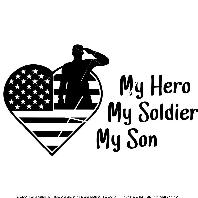 Love My Soldier - Etsy